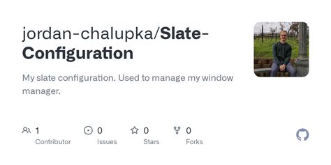 GitHub Jordan Chalupka Slate Configuration My Slate Configuration Used To Manage My Window