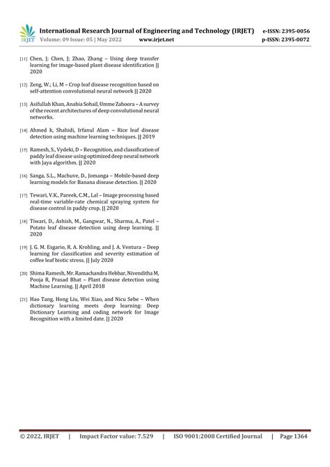 Leaf Disease Detection Using Image Processing And Ml Pdf