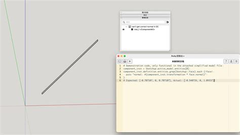 Difficulty In Obtaining The Correct Normal Of A Face In A Dynamic