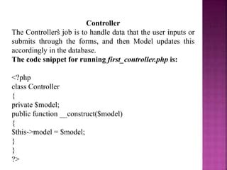 Php Framework PPT