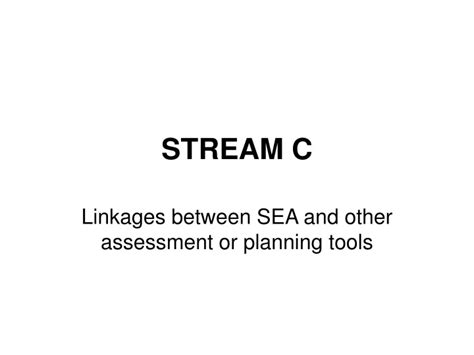 Ppt Stream C Powerpoint Presentation Free Download Id9593267