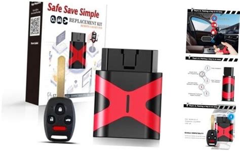 Diy Programmable Tool Simple Obd2 Car Key Fob Programmer Replacement For Fit Ebay