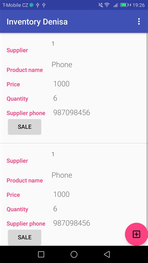Github Kujade Inventoryapp Inventory App Made With Android Basics Nanodegree By Google