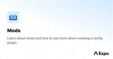 mods expo documentation