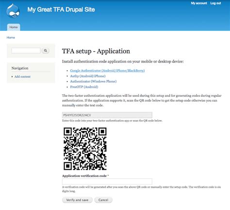 Secure Your Site With Two Factor Authentication Secure Development On
