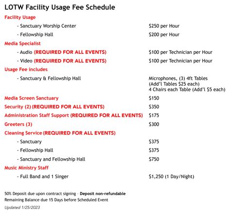 Chassis Usage Fee At Tia Thomas Blog