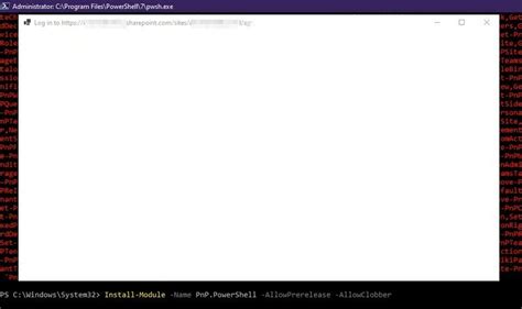 Connect Pnponline Useweblogin Fails Login Window Disappears