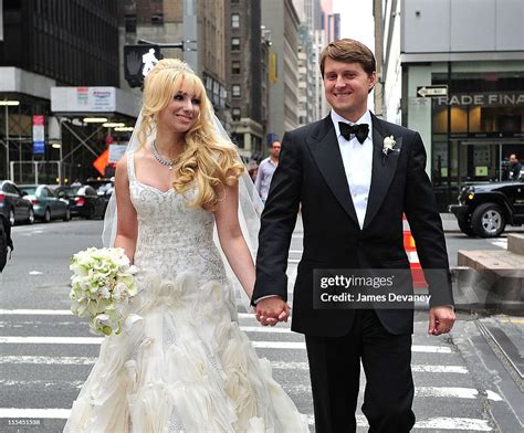 Andrea Catsimatidis And Christopher Nixon Cox Arrive At The News