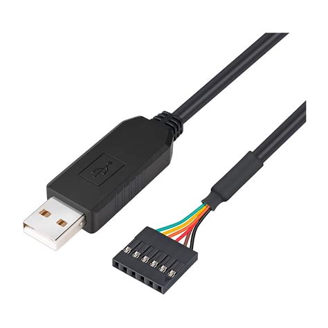 Dtech Ftdi Usb To Ttl Serial Adapter 5v Uart Cable 6 Pin Female Header