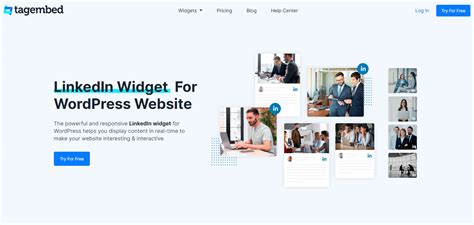 Embed Linkedin Widget On Wordpress Website