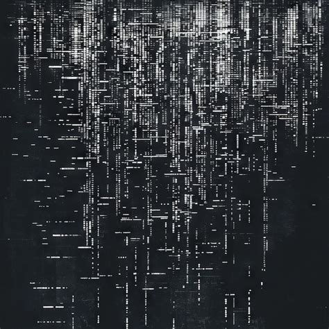 A Dark Background That Has Little White Lines And Looks Like