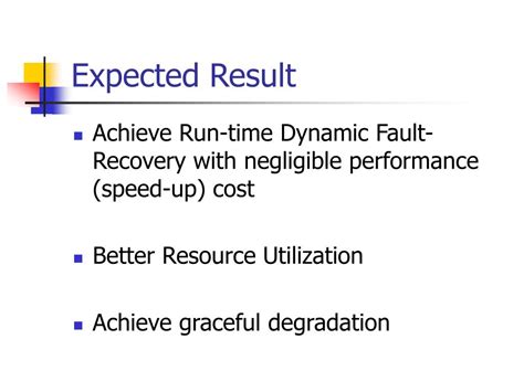 Ppt Dynamic Run Time Fault Tolerance In Multi Processor System On
