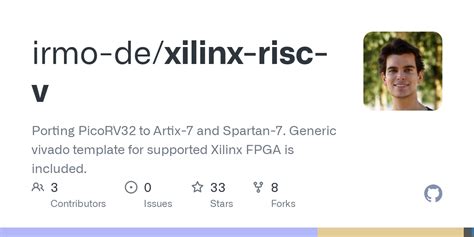 GitHub Irmo De Xilinx Risc V Porting PicoRV To Artix And Spartan Generic Vivado