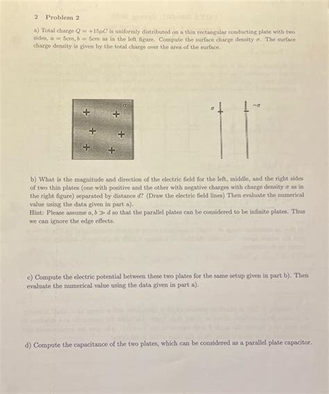 Solved A Total Charge Q15μc Is Uniformly Distributed On A