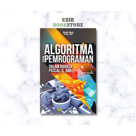 jual original algoritma dan pemrograman dalam bahasa pascal c dan