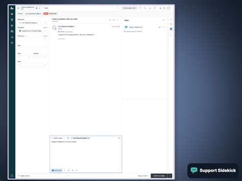 support sidekick ai app integration with zendesk support