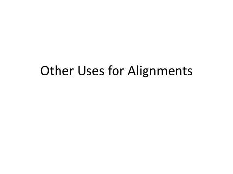 Ppt Theory And Application Of Multiple Sequence Alignments Powerpoint