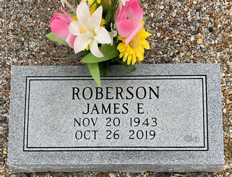 James Edward “jimmy” Roberson 1943 2019 Find A Grave Memorial