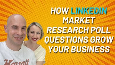How Linkedin Market Research Poll Questions Grow Your Business Youtube
