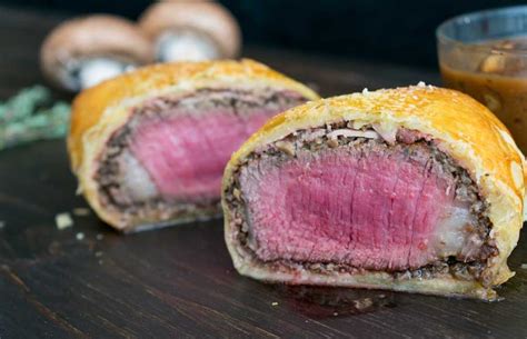 Individual Beef Wellington With Mushroom Sauce Recipe Review By The