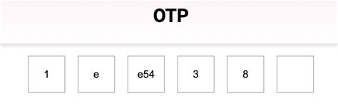 React OTP Allows Invalid Characters Issue Sadanandpai Frontend Mini Challenges GitHub