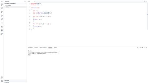 Why Am I Getting A Syntax Error On The Int Mainvoid All Help