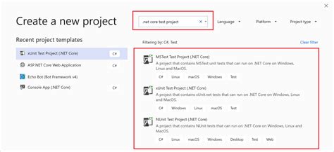 unit testing in asp core wake up and code