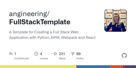 GitHub Angineering FullStackTemplate A Template For Creating A Full Stack Web Application