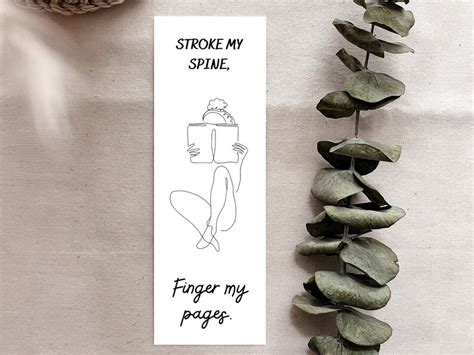 Printable NAUGHTY Bookmark Set Bookish Babe F Off I M Reading Smut Lover Etsy
