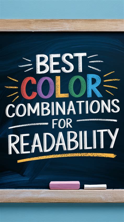 Best Color Combinations For Readability