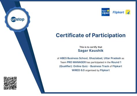 Sagar Kaushik On Linkedin I Am Happy To Share With You All That I Have Participated In A Marketing…