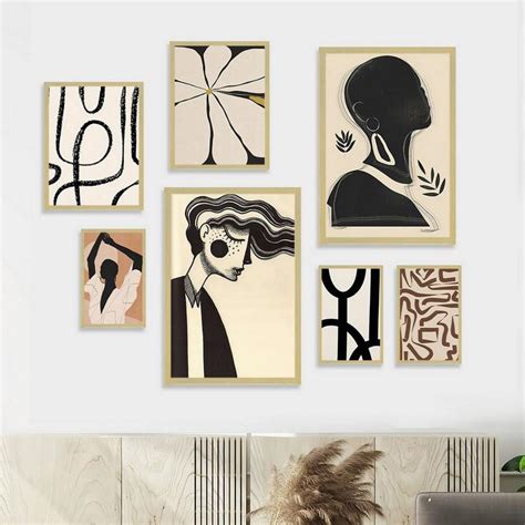 تابلو مدل طرح مینیمال T 953 مجموعه 3 عددی