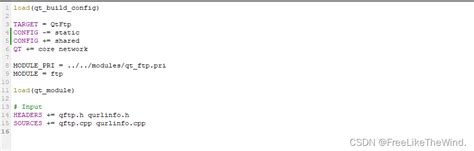 【qt5之qftp模块】编译及使用 qftp qt5 csdn博客