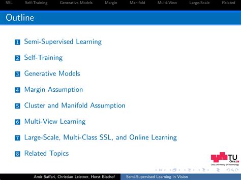 Cvpr2010 Semi Supervised Learning In Vision Part 2 Theory Ppt
