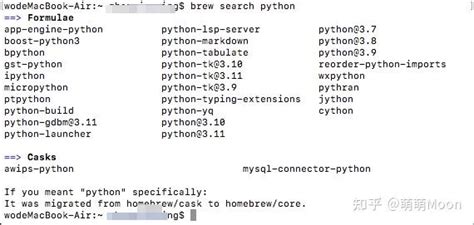 关于在MAC OS 10 13上安装homebrew python3 8经验分享 知乎