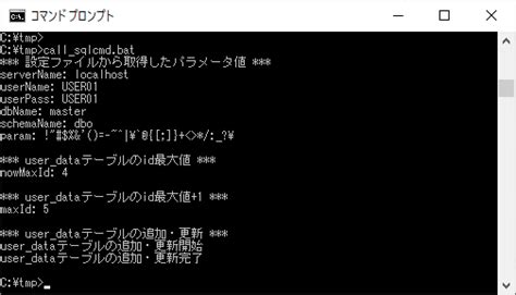 バッチファイルからsql Serverに接続してみた｜itエンジニアとして経験・学習したこと