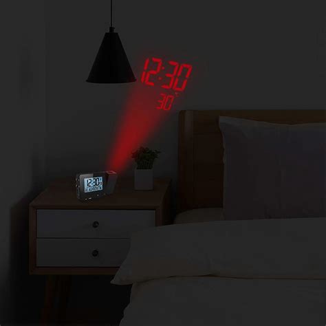Projection Alarm Clock Led Display Projector Clock With Backlight
