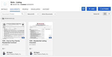 Add Forms To A Docusign Room Kw Answers