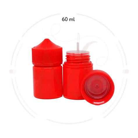 Jual Botol Liquid Vape Ml Botol Chubby Short Body Red Shopee Indonesia