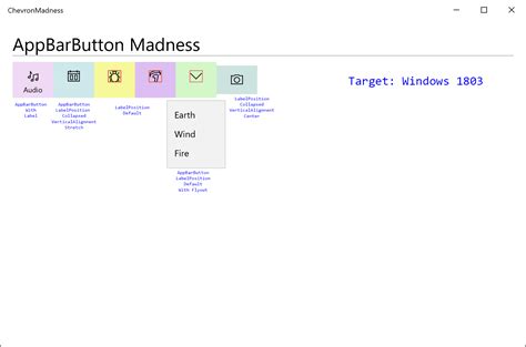 Appbarbutton With Flyout With Chevron In 1809 · Issue 679 · Microsoftmicrosoft Ui Xaml · Github