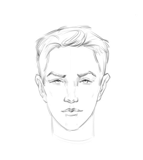 Как нарисовать лицо человека Поэтапный урок для начинающих