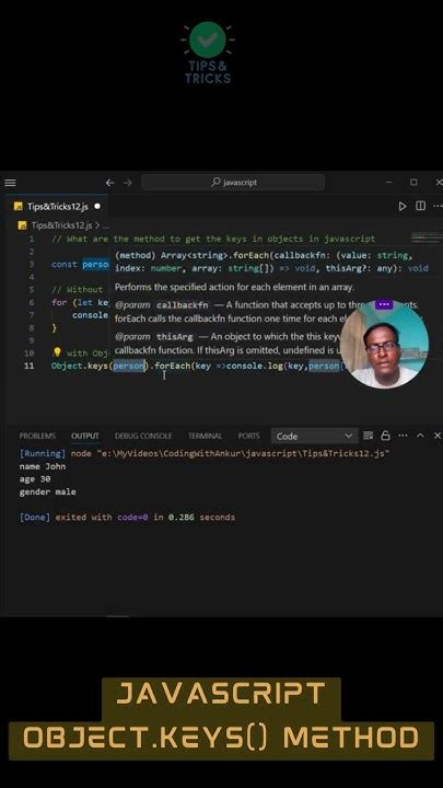 Javascript Tips And Tricks 12 Mastering Javascripts Objectkeys