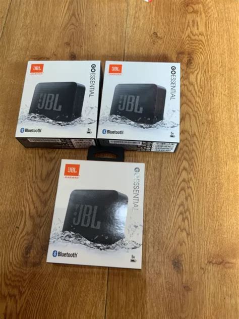 JBL HARMAN GO Essential Speaker Portable Waterproof Bluetooth Black Brand New 45 00 PicClick UK