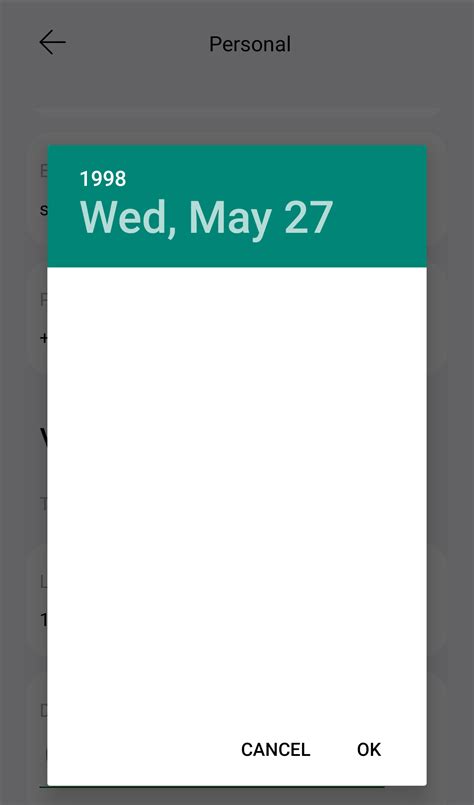 Blank Datepicker Screen In Android · Issue 475 · React Native