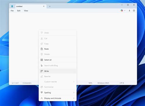 Windows 11 Notepad Is Turning Into A Full Fledged Ai Writer With Write Feature