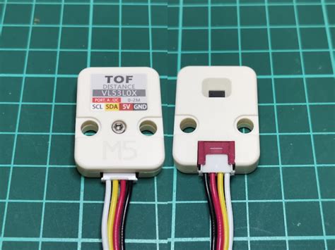 tofセンサー vl53l0x をarduinoで使う m5atomで距離センサーを使う ぱらめでぃうす