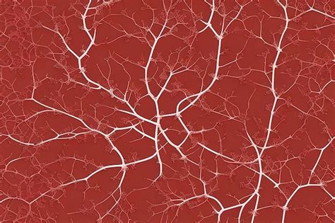 Premium Ai Image Vascular Weave Generative Branching Structure