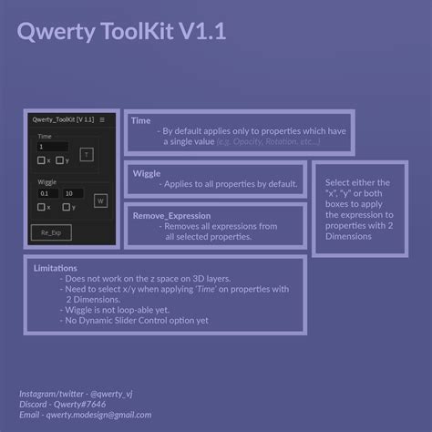 GitHub QwertyVj Qwerty Toolkit After Effects Utility And Workflow Script