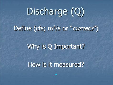 PPT Discharge Q PowerPoint Presentation Free Download ID