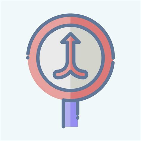 Icon Merge Related To Road Sign Symbol Doodle Style Simple Design Editable Simple